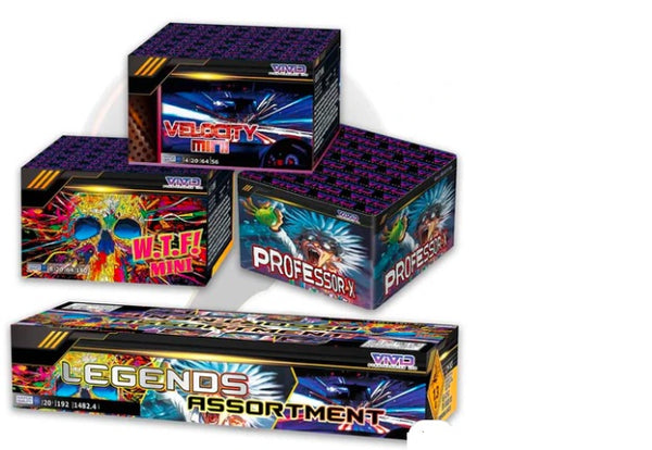 Legends Assortment – Whizz Bang Pop - The Firework Shop